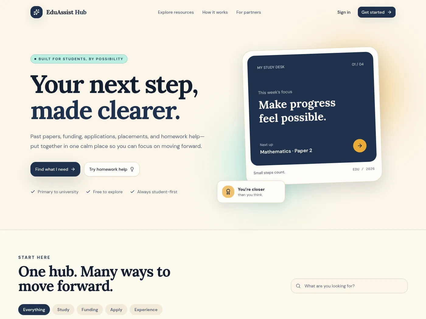 EduAssist Hub