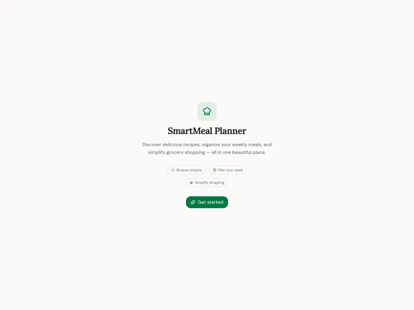 SmartMeal Planner