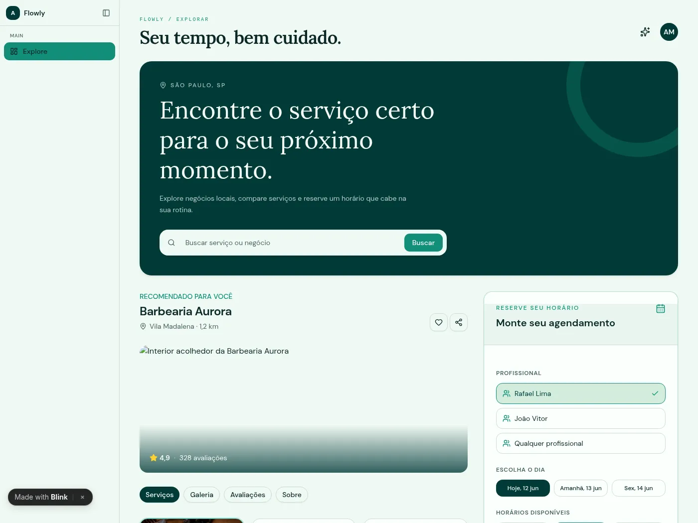 Universal Service Scheduler