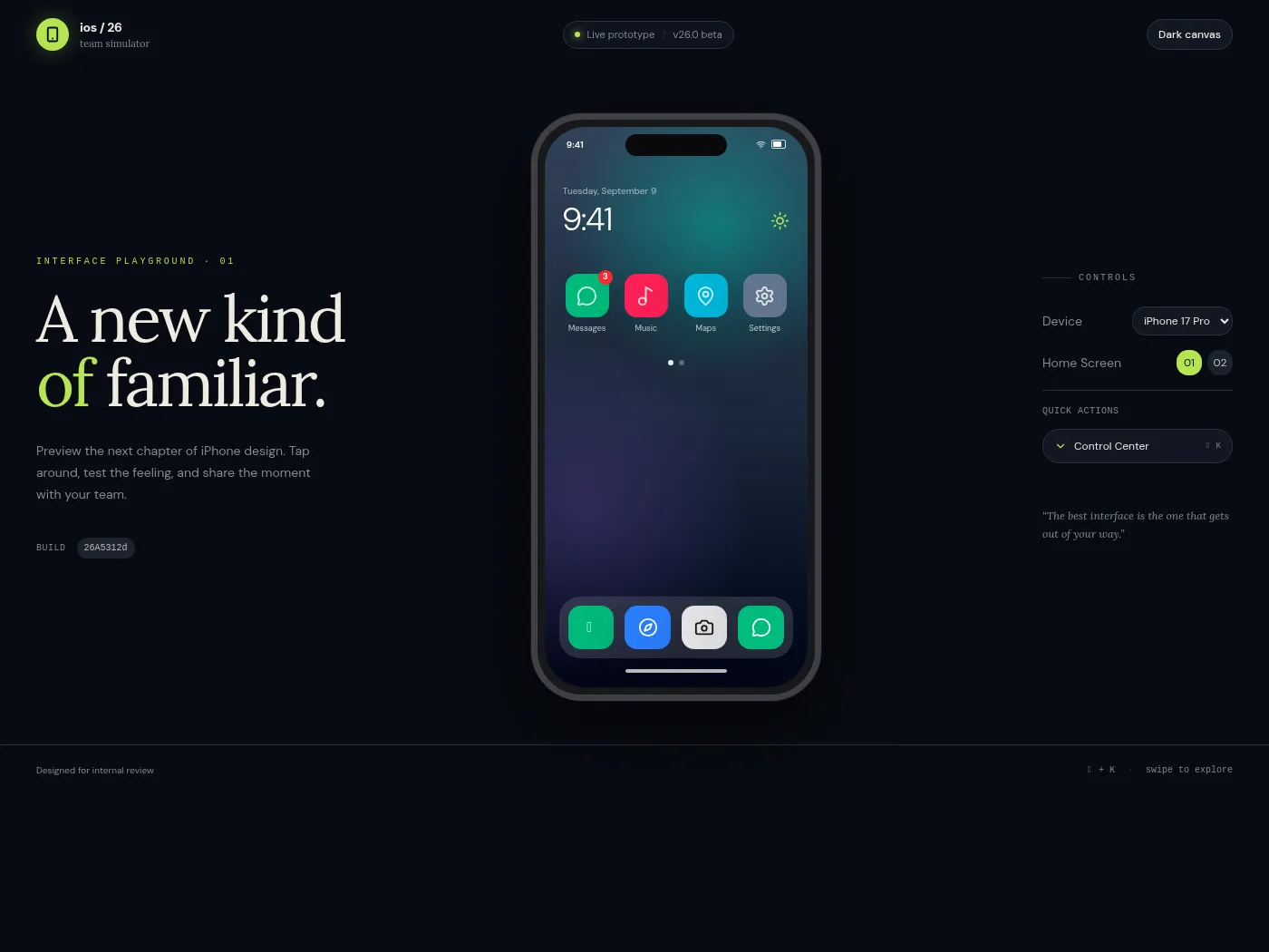 iOS 26 Simulator