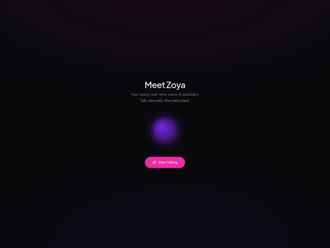 Zoya Live Assistant