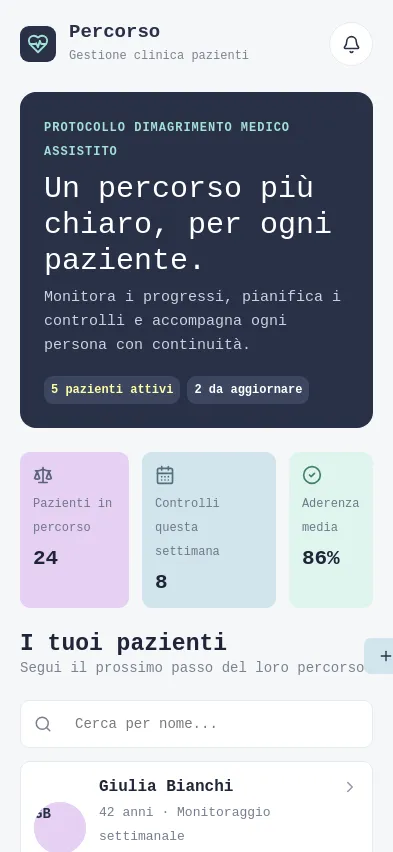 Percorso Paziente App