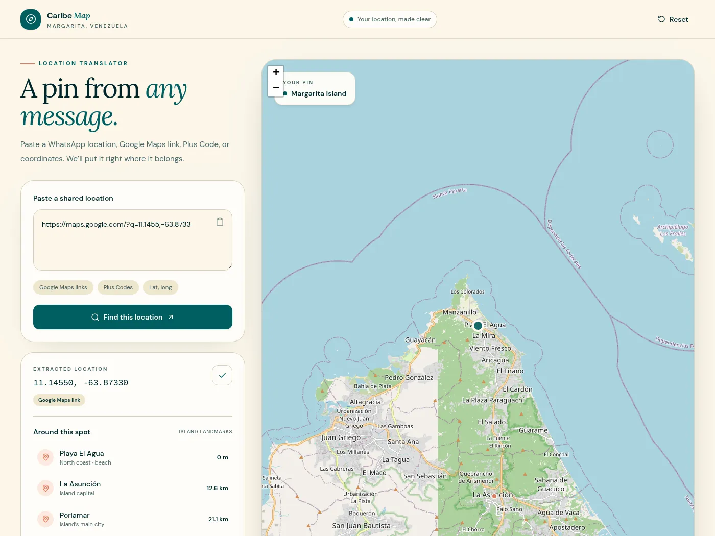 Caribe Map Extractor