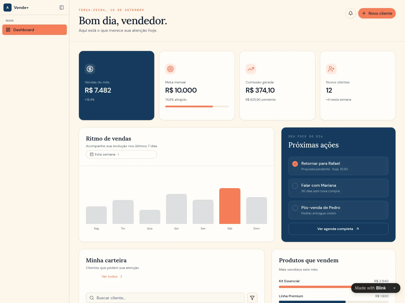 Vende+ Sales CRM Platform