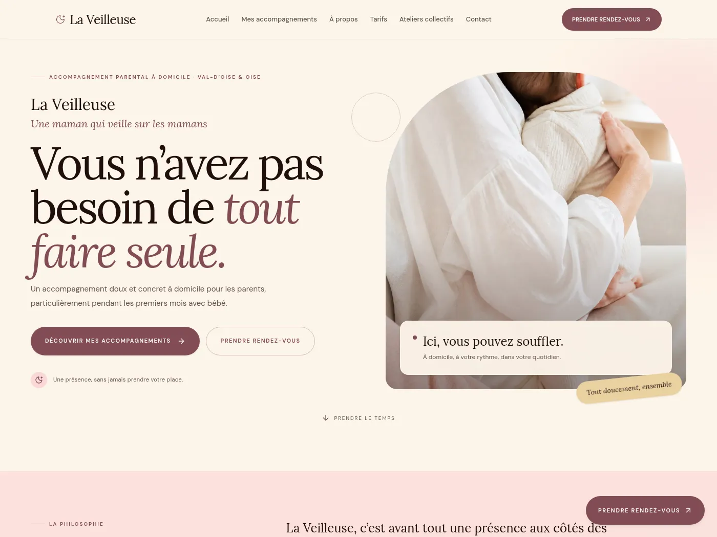 La Veilleuse Web Experience
