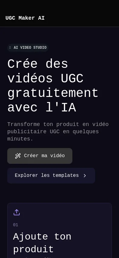 UGC Maker AI