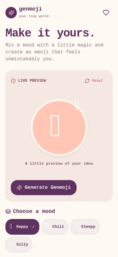 Genmoji Maker