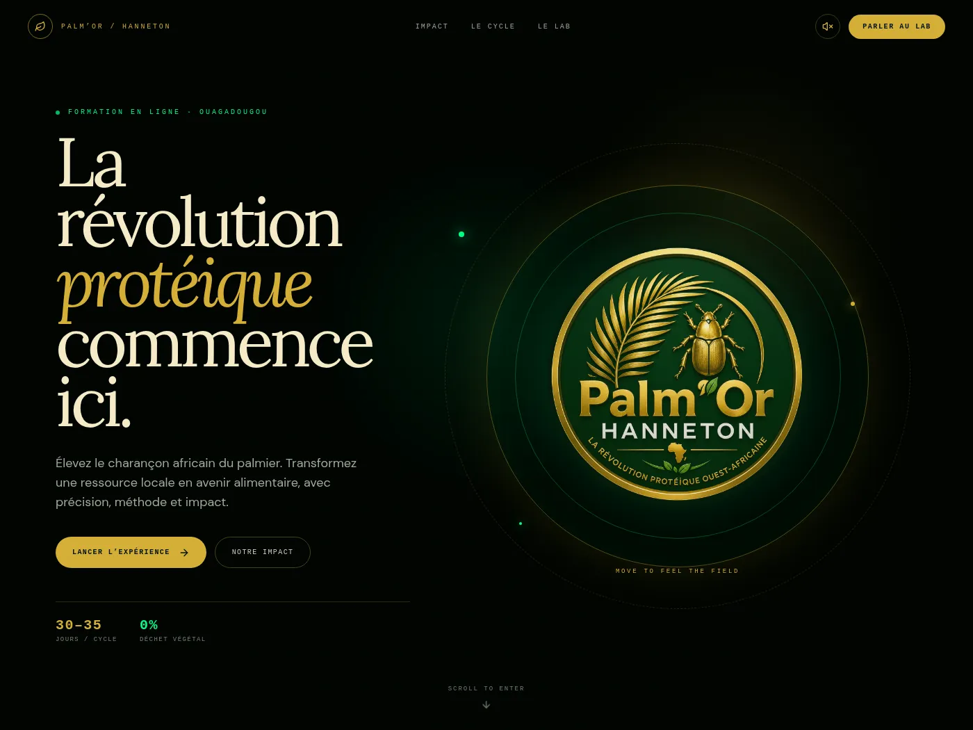 Palm'Or 3D Experience