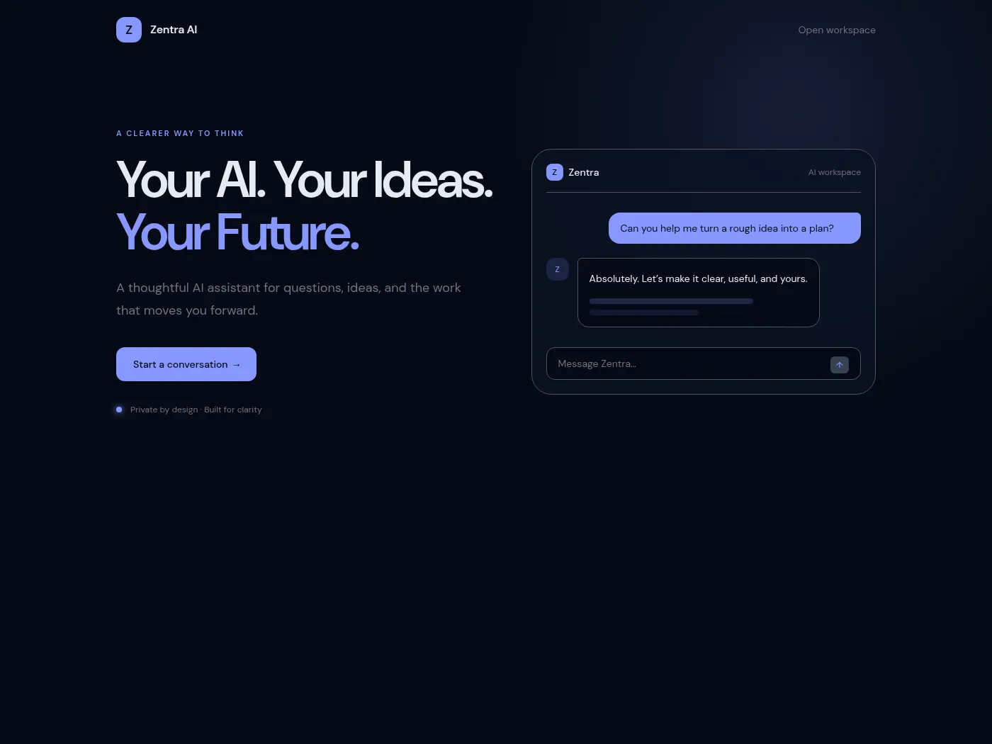 Zentra AI Assistant