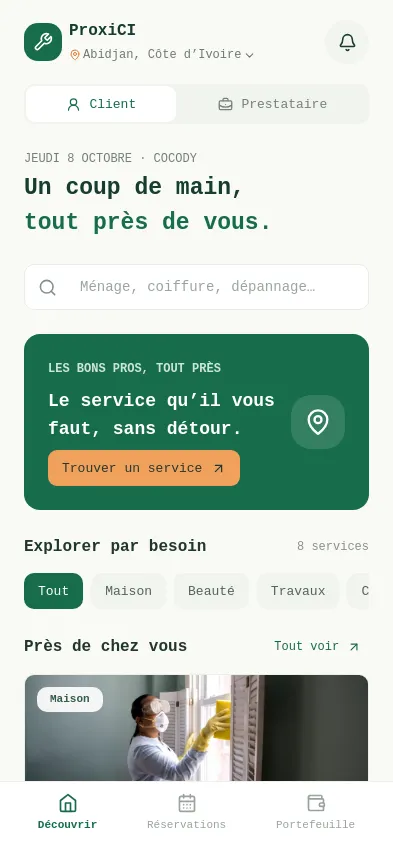 ProxiCI Service App