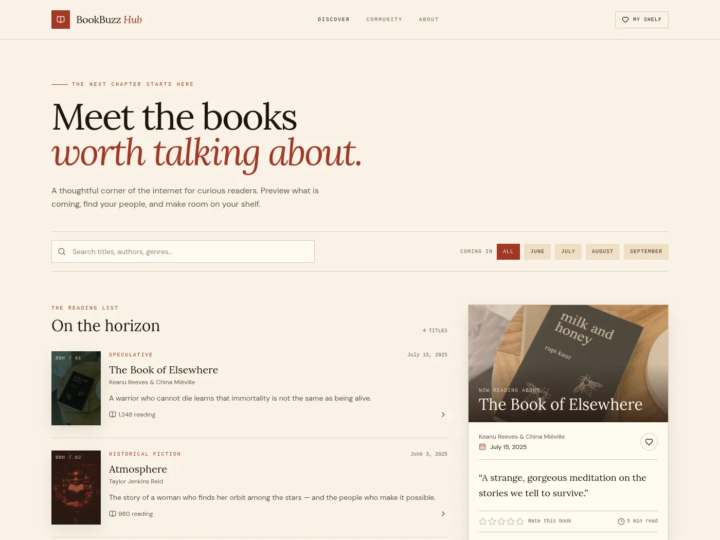 BookBuzz Hub