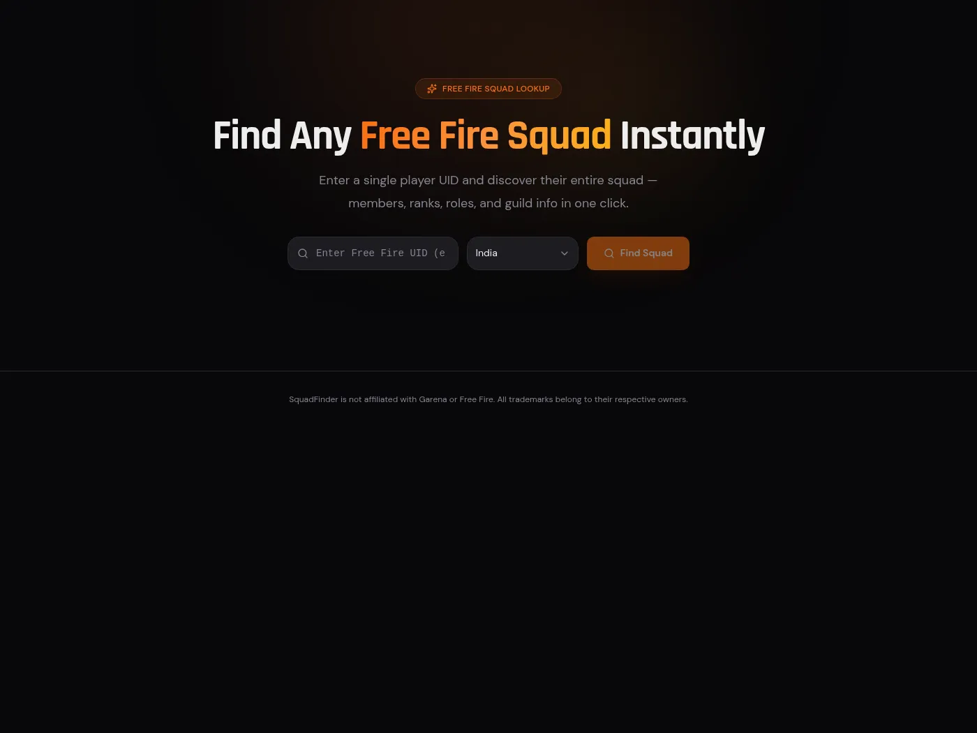 SquadFinder