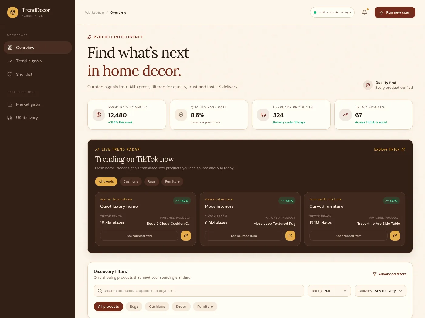 TrendDecor Miner