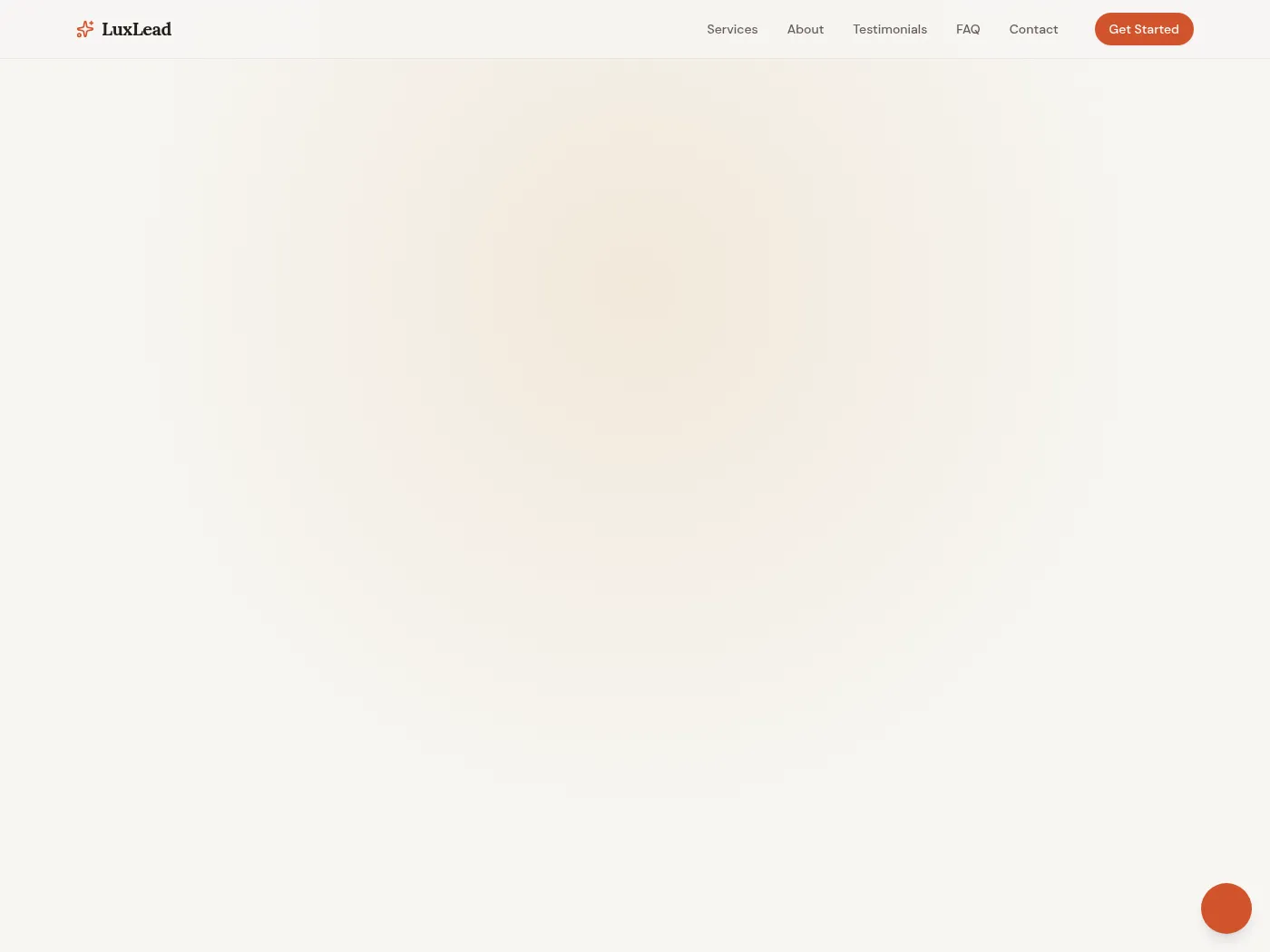 LuxLead Local Business Site