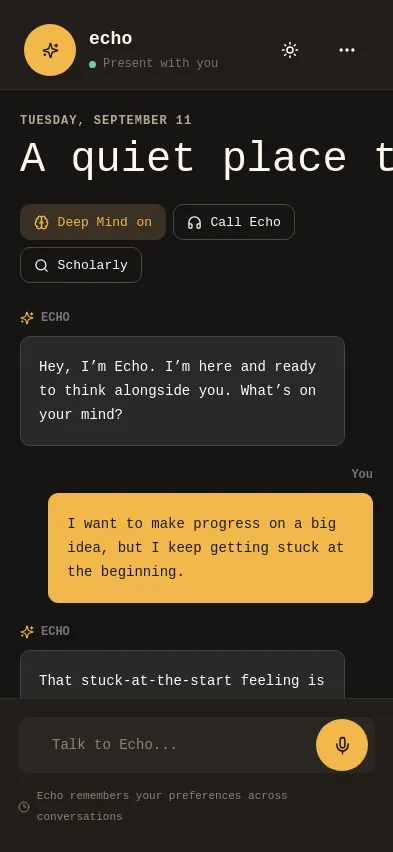 Echo AI Companion