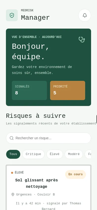 MedRisk Manager