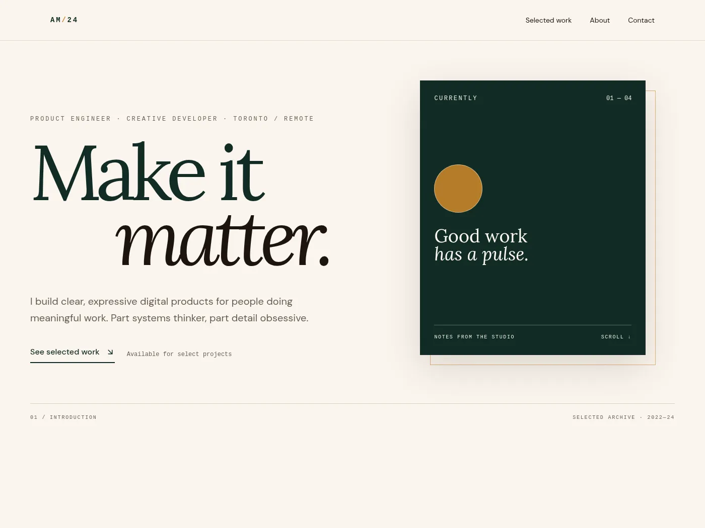 Showcase Pro Portfolio