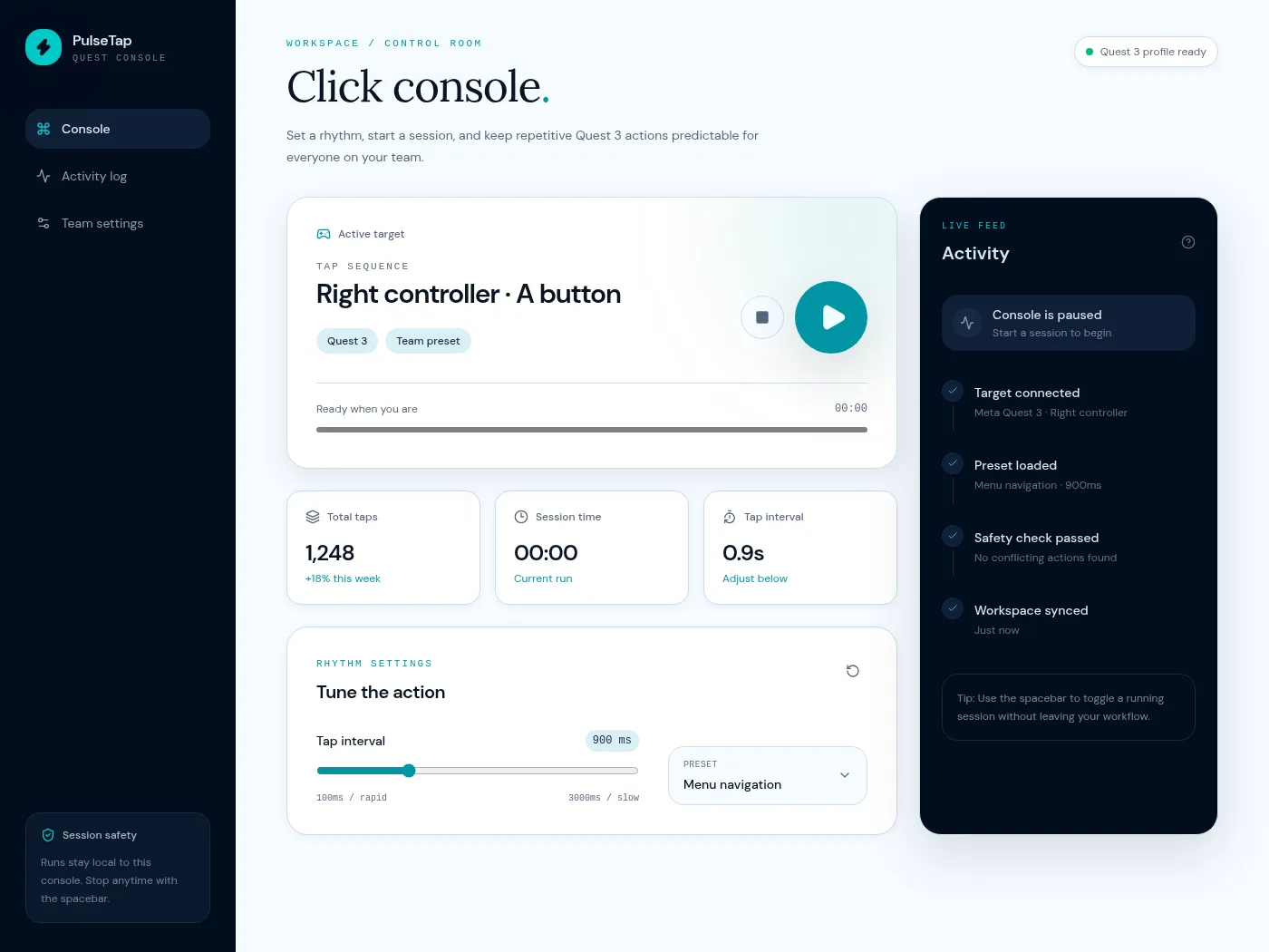 VR Auto Clicker