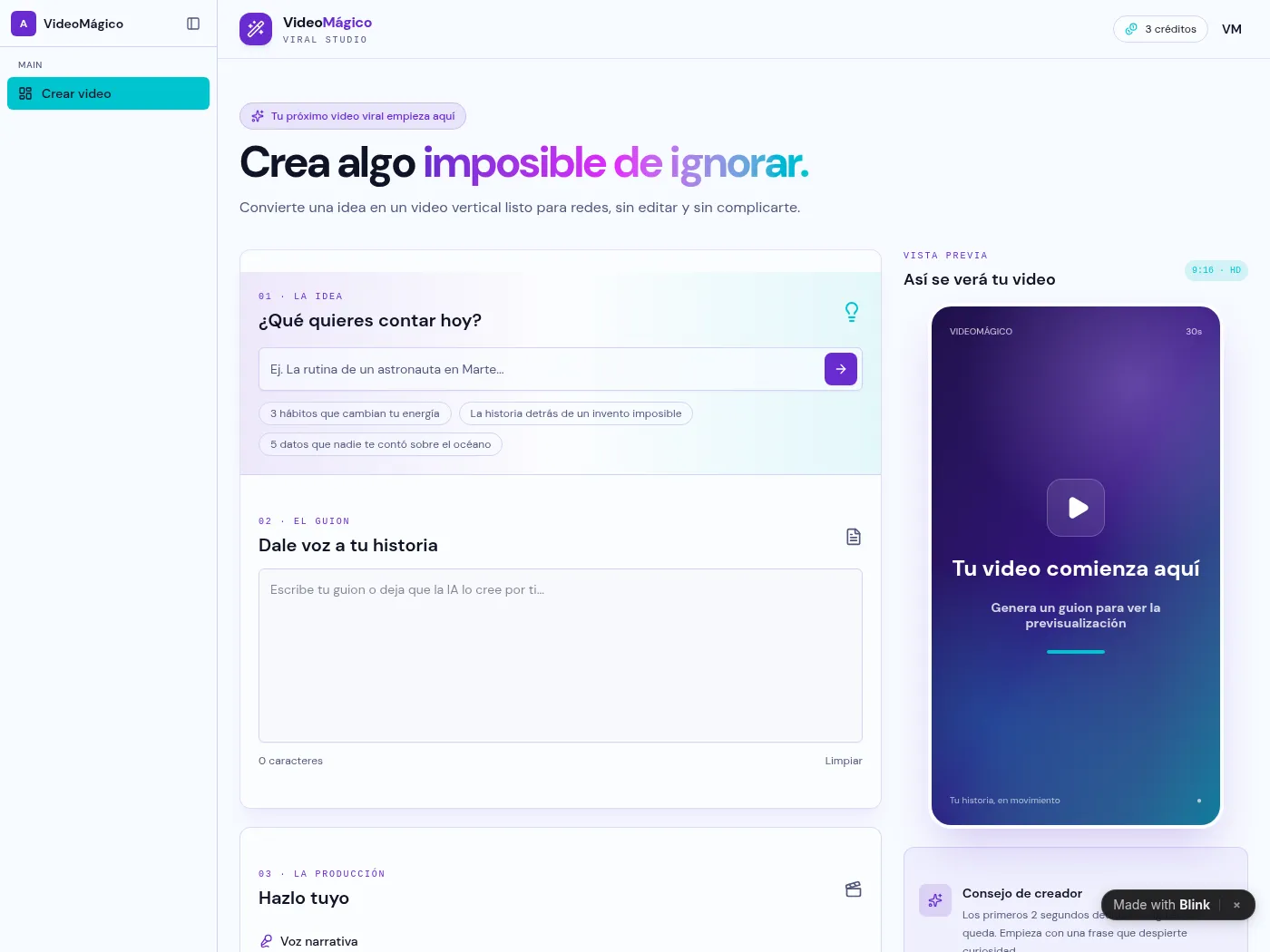 VideoMágico Viral Studio