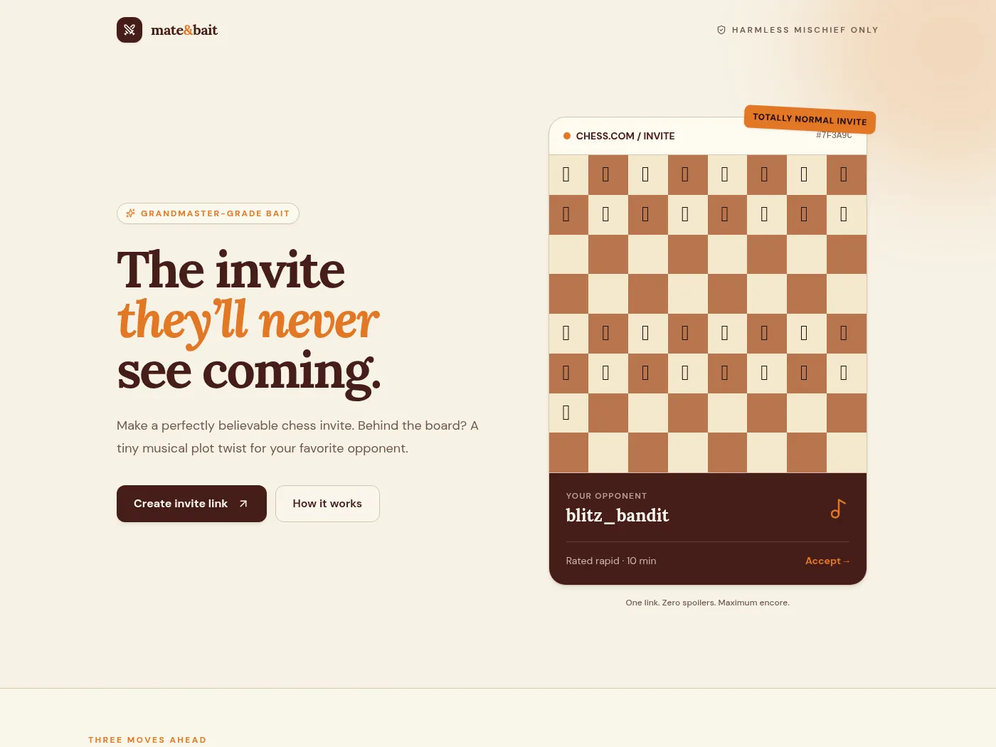 Chess Rickroll Link