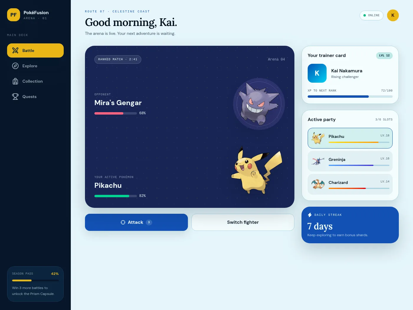 PokéFusion Arena