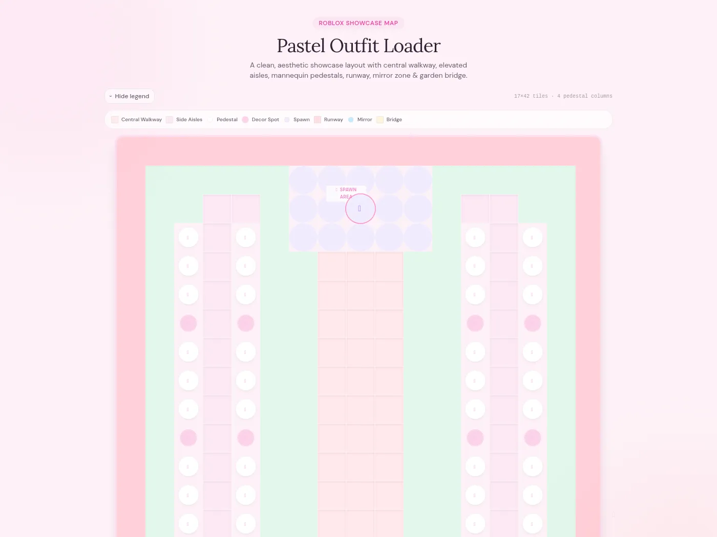 Pastel Roblox Showcase Map