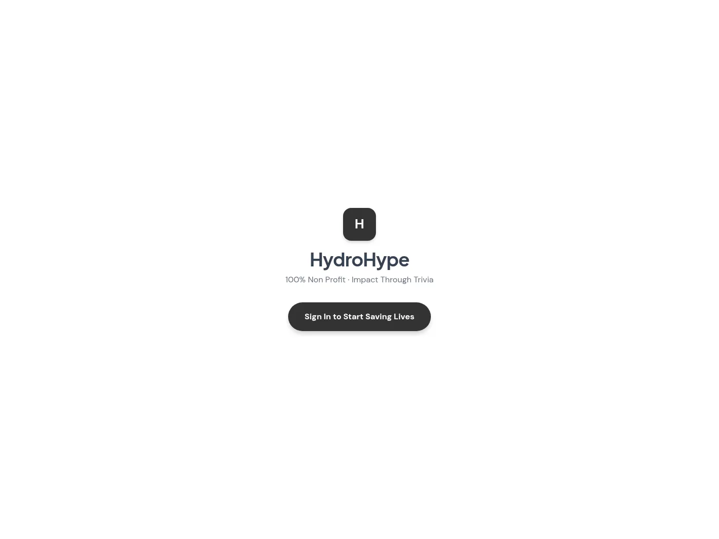 HydroHype Trivia Fundraiser