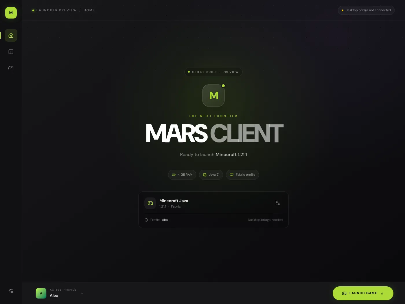Mars Client Launcher