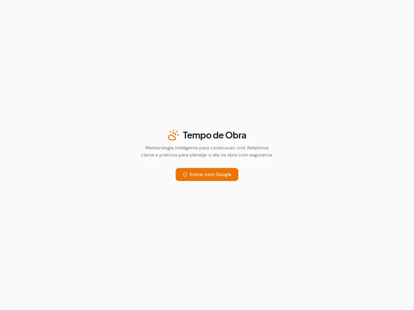 Tempo de Obra