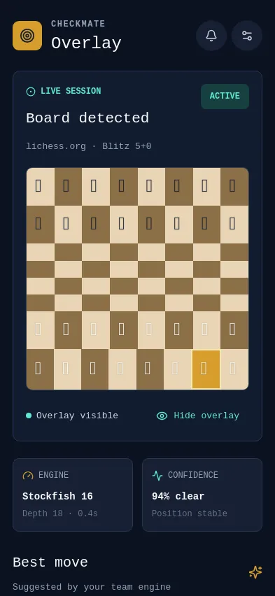 Checkmate Overlay