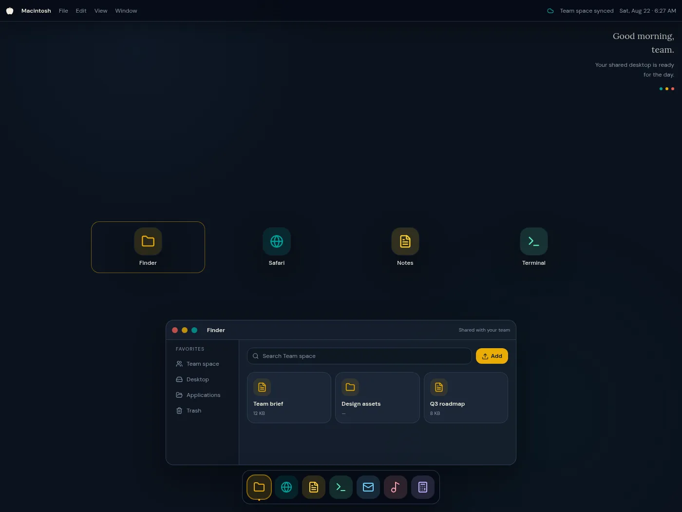 MacOS Web Simulator