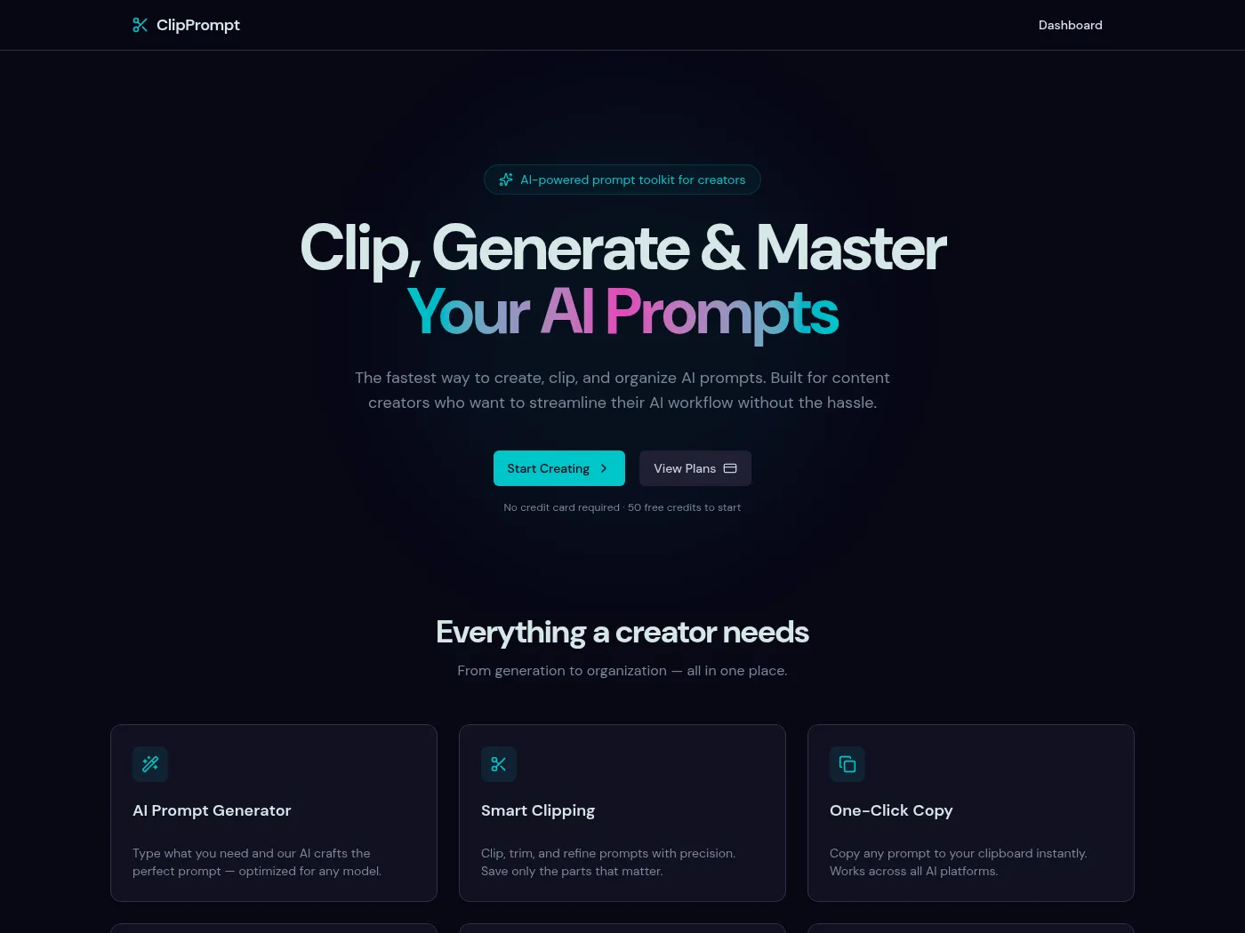 ClipPrompt AI Hub