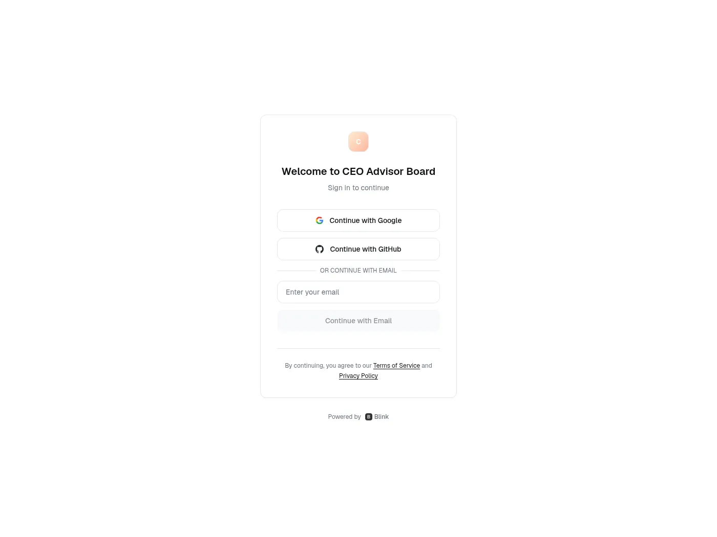 CEO Advisor Board