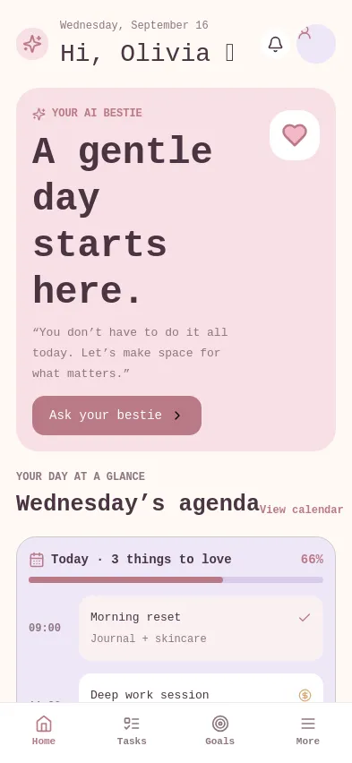 Girly Planner AI