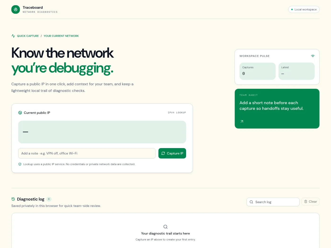 IP Logger Dashboard