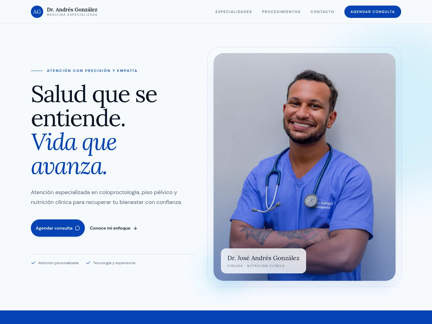 Dr. Andrés Médica Pro Landing