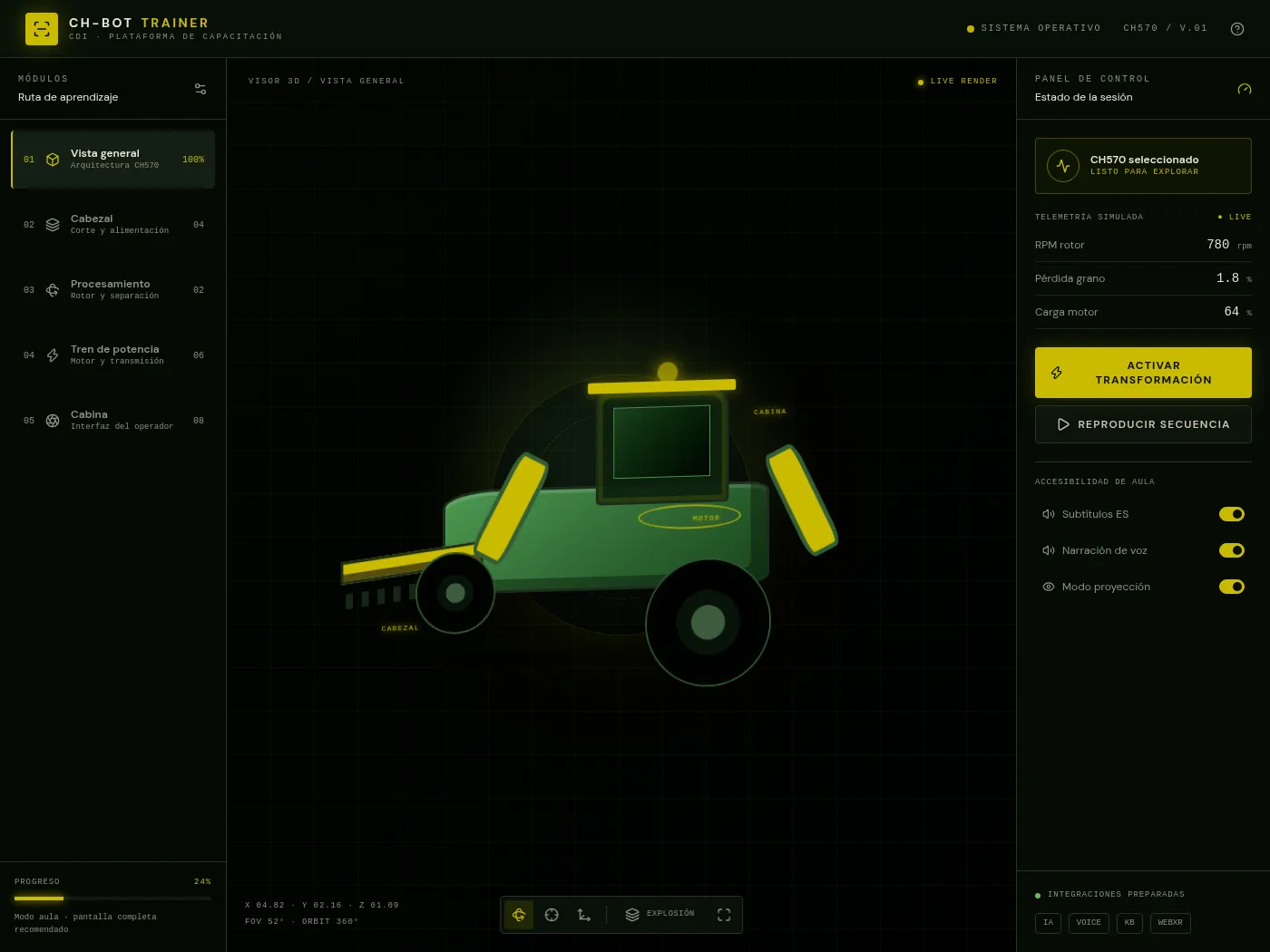 CH-BOT Trainer Web