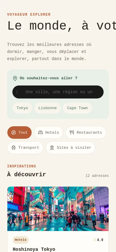 Voyageur Explorer