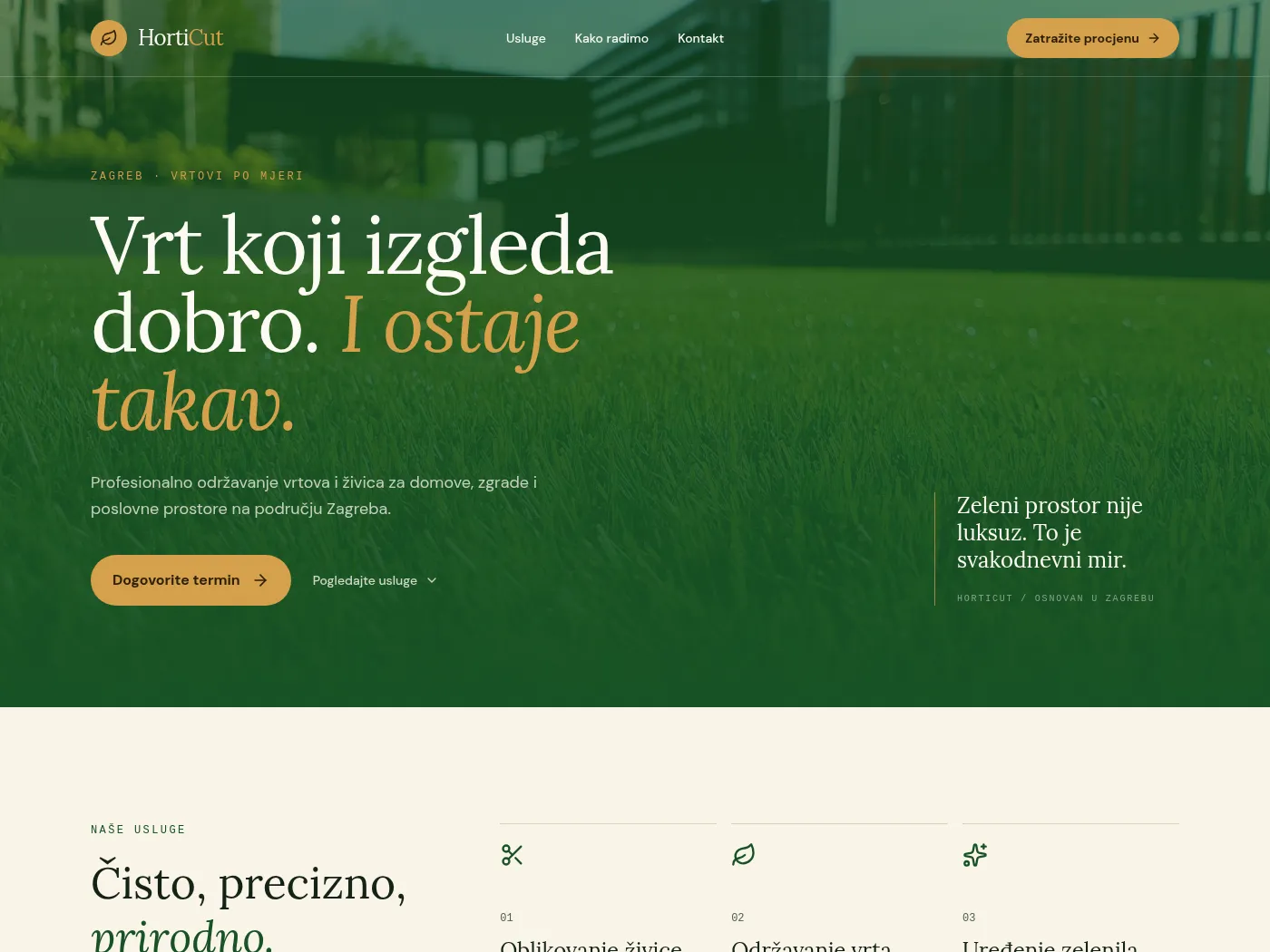 HortiCut Zagreb Web