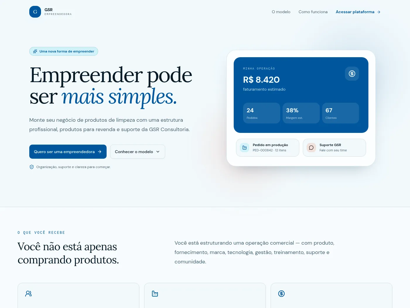 GSR Empreendedora Platform
