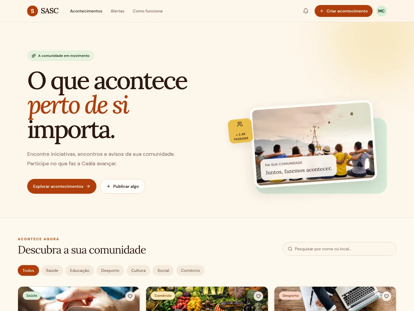 SASC Community Hub