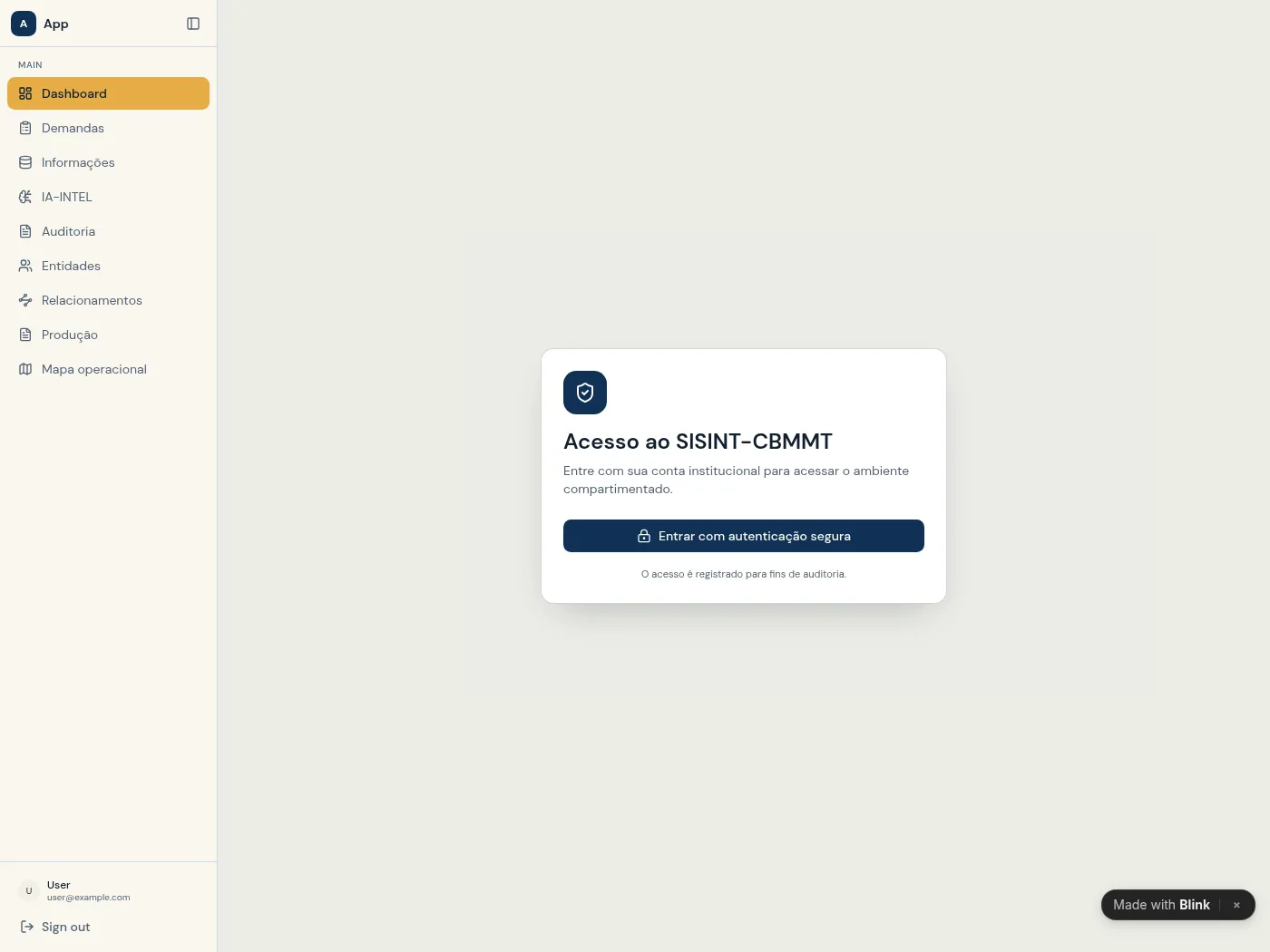 SISINT-CBMMT Intelligence Hub
