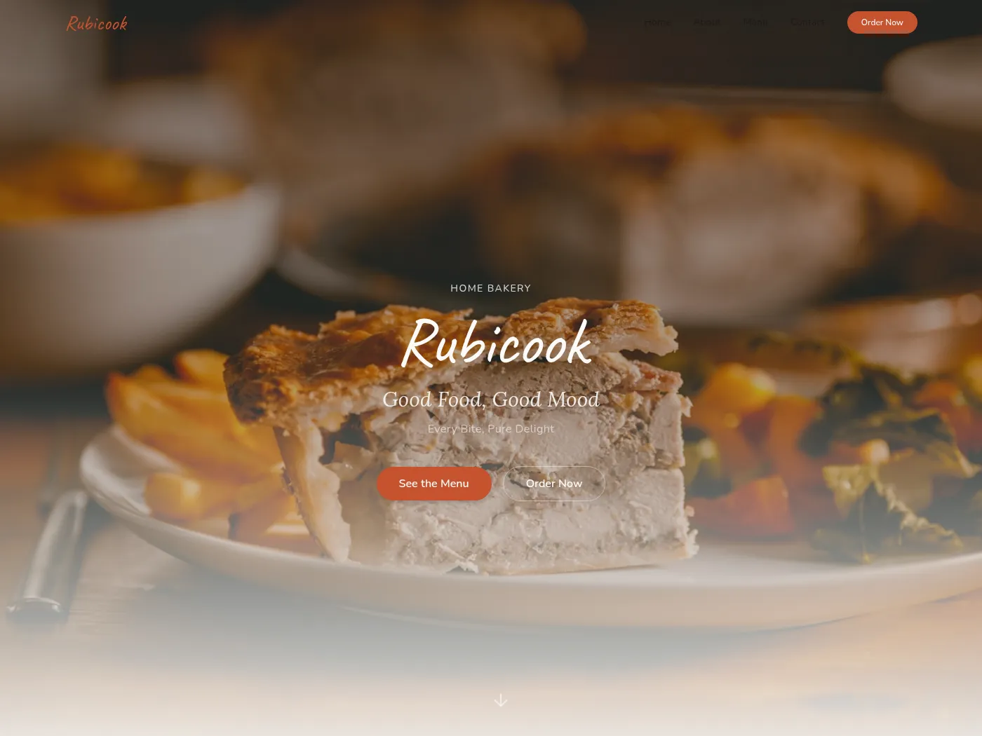 Rubicook Bakery Website
