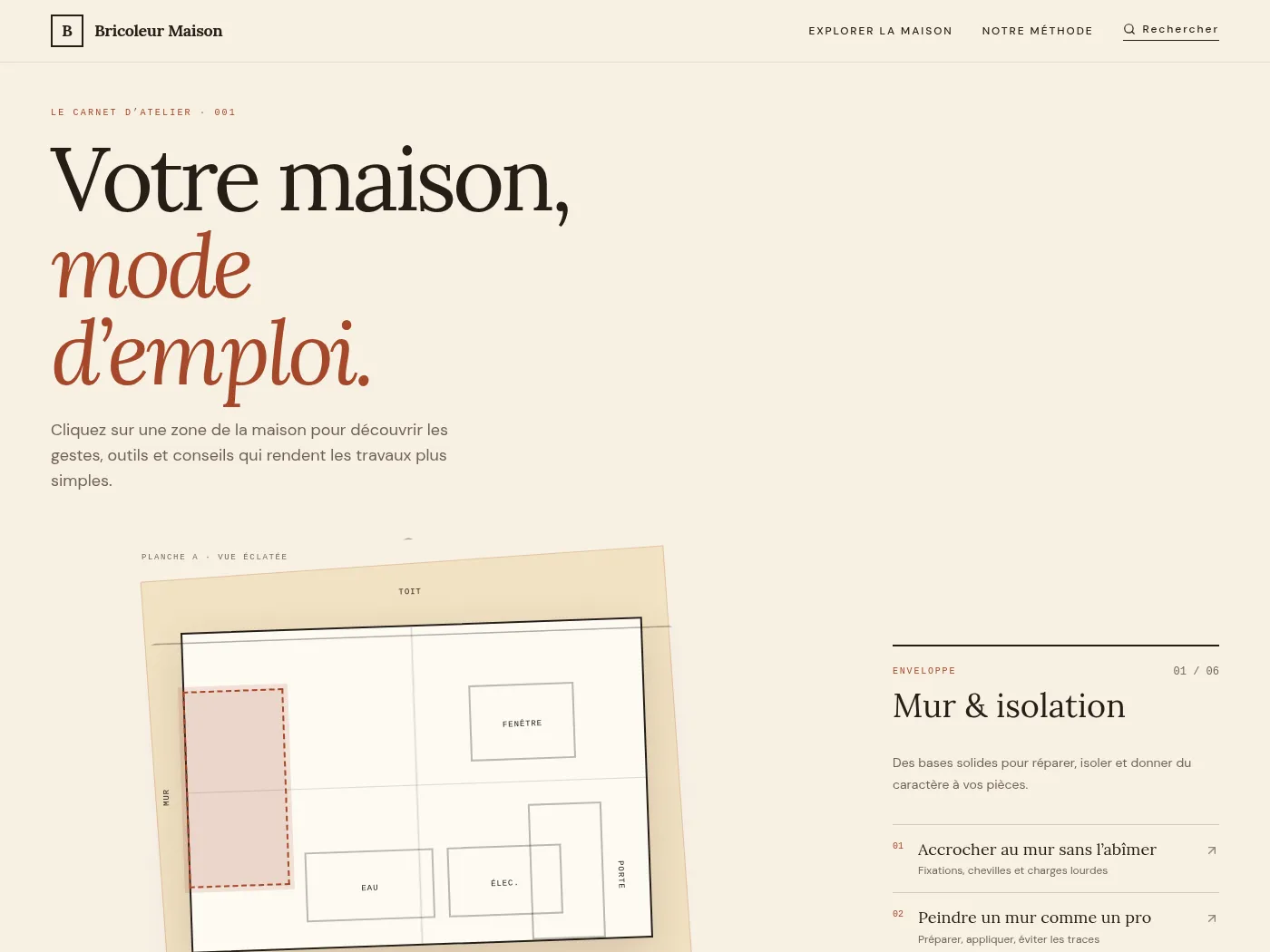 Bricoleur Maison Hub