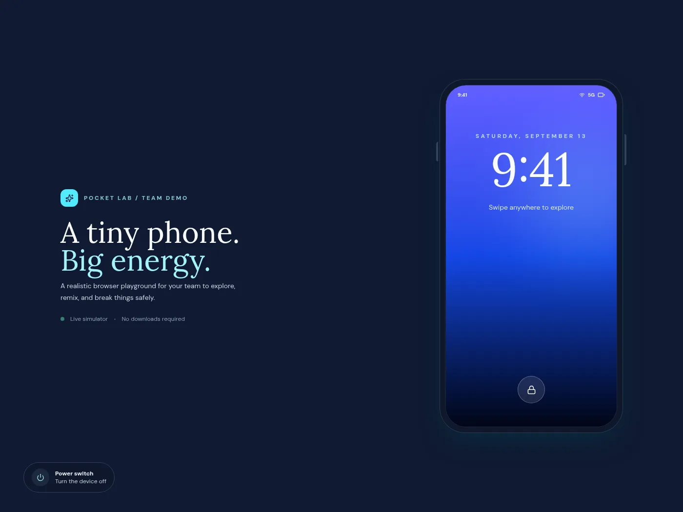 Web Phone Simulator