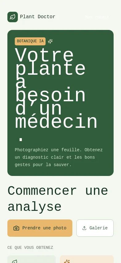 Plant Doctor App