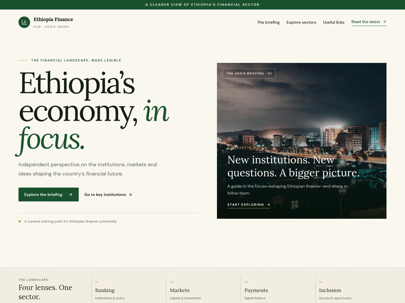 Ethiopian Finance Hub