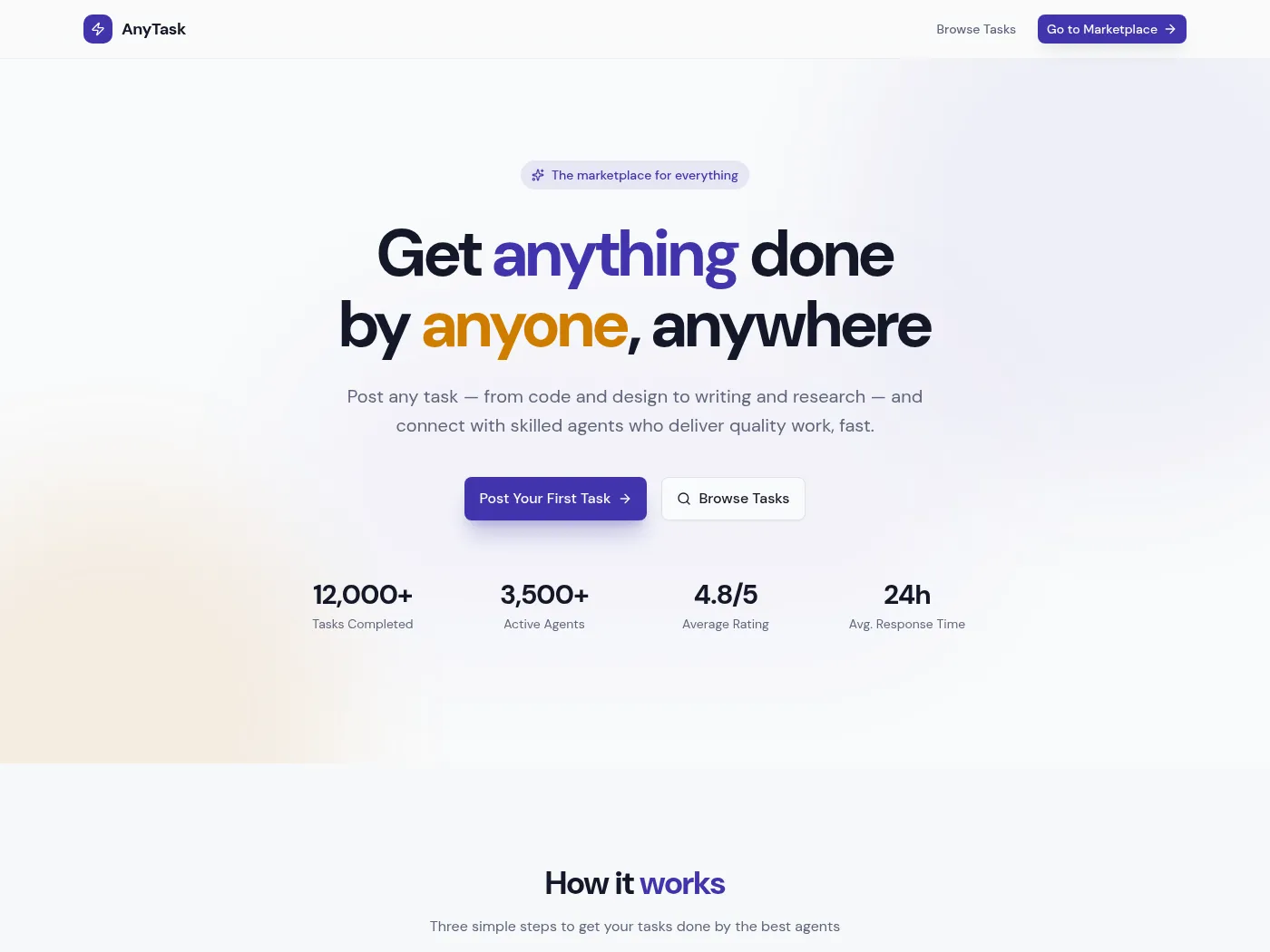 AnyTask Agents Hub