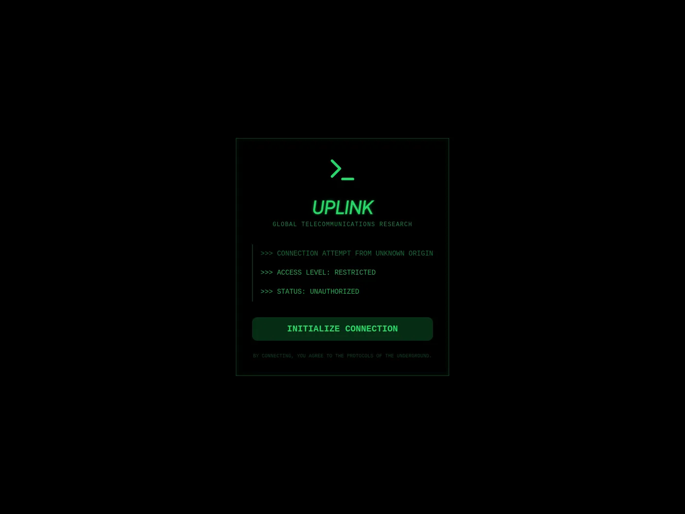 Uplink Hacker Simulator