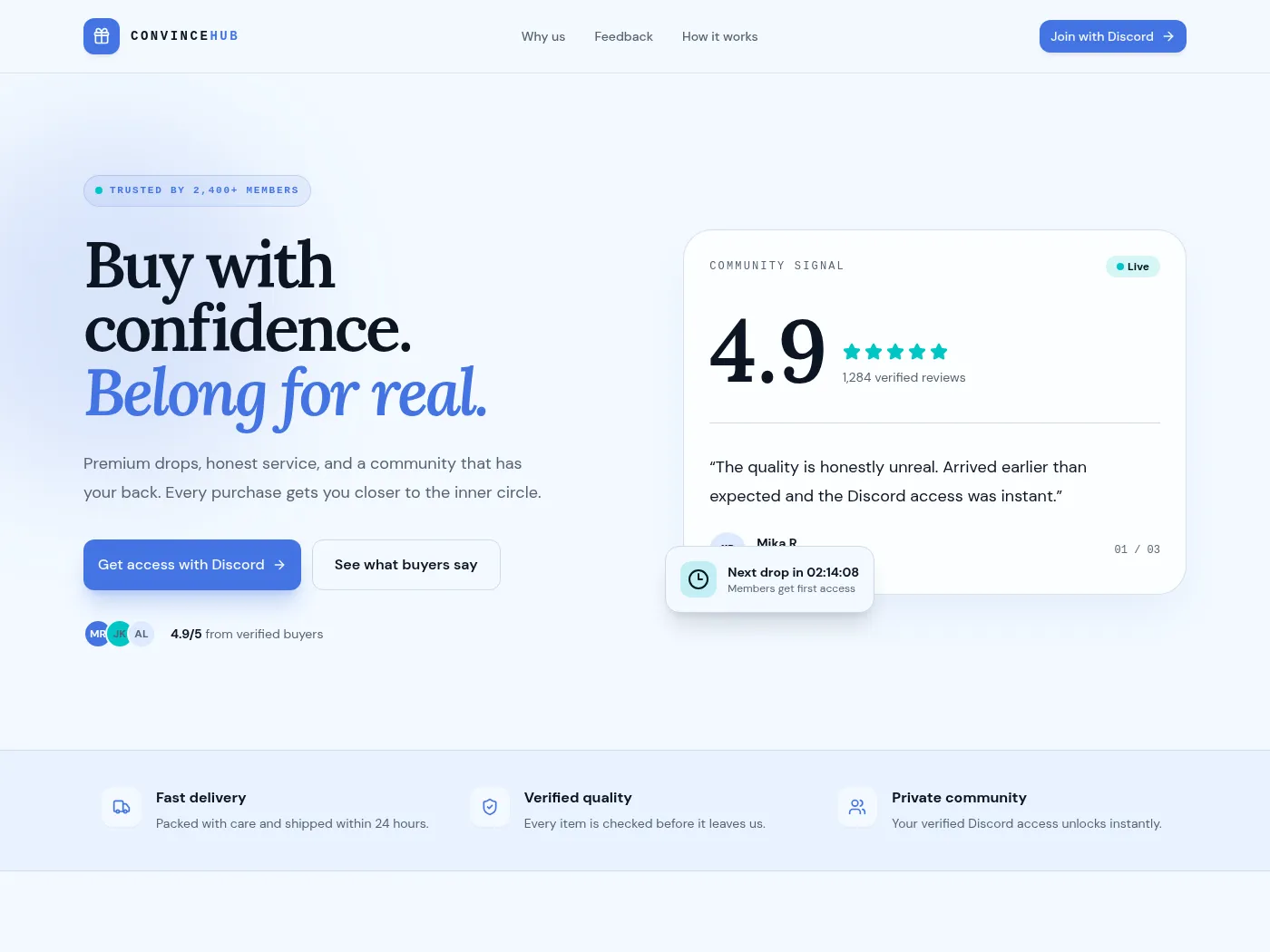 ConvinceHub Website